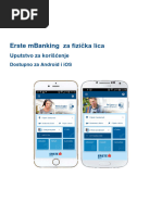 Upute Za Korištenje RBA mBIZ Servisa Za Poslovne Subjekte | PDF