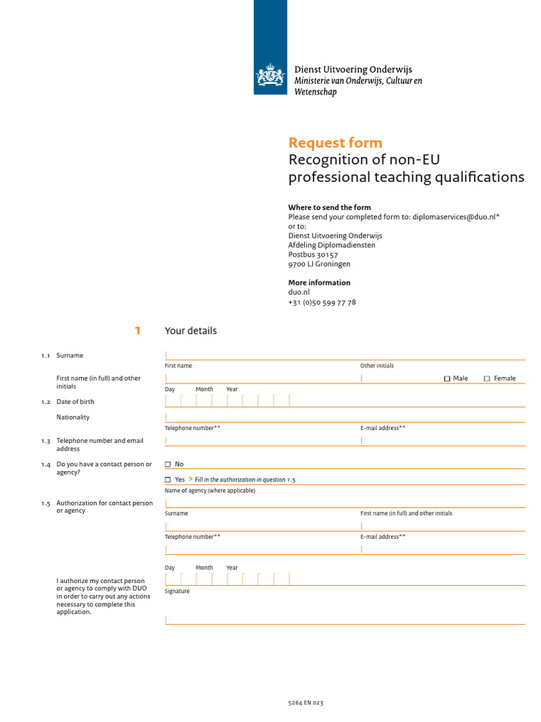 Recognition of Non Eu Professional Teaching Qualifications | Download Free PDF | Teachers ...