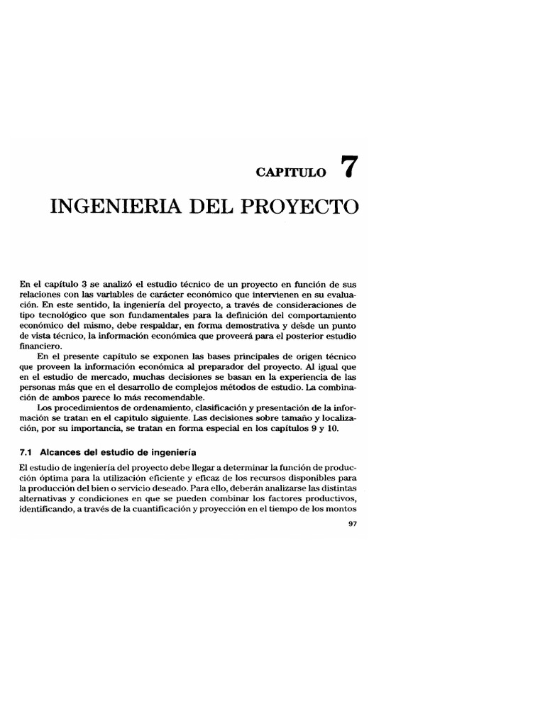 Capitulo 7-13 - Preparacion-Y-Evaluacion-De-Proyectos-Sapag-Sapag | PDF