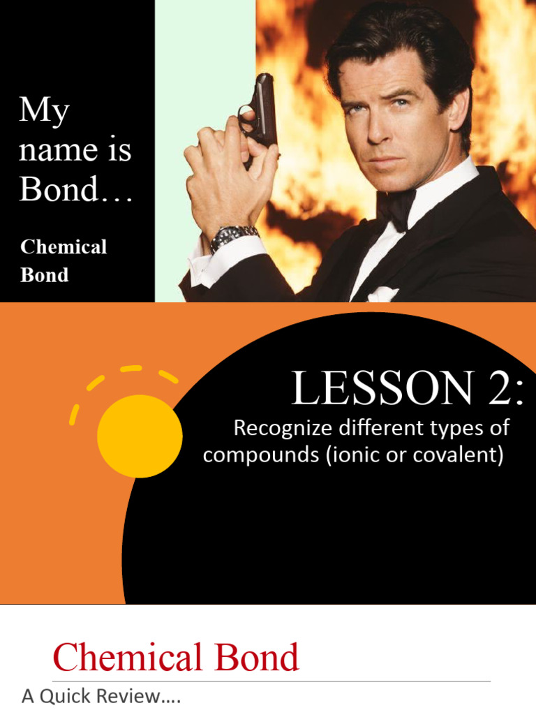 02 Lesson 2 Chemical Bonding | PDF | Chemical Compounds | Chemical Bond