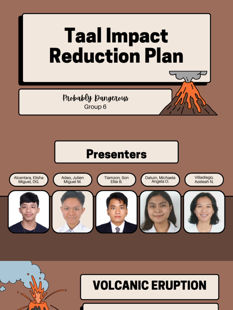 GRP6 - Alcantara, Adao, Datuin, Tiamzon, Villadiego - PPT | PDF | Emergency Management | Volcano