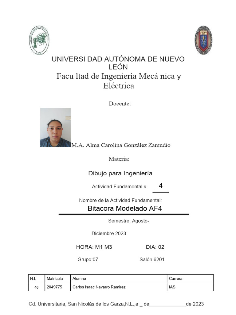 Bitacora Modelado Pdf