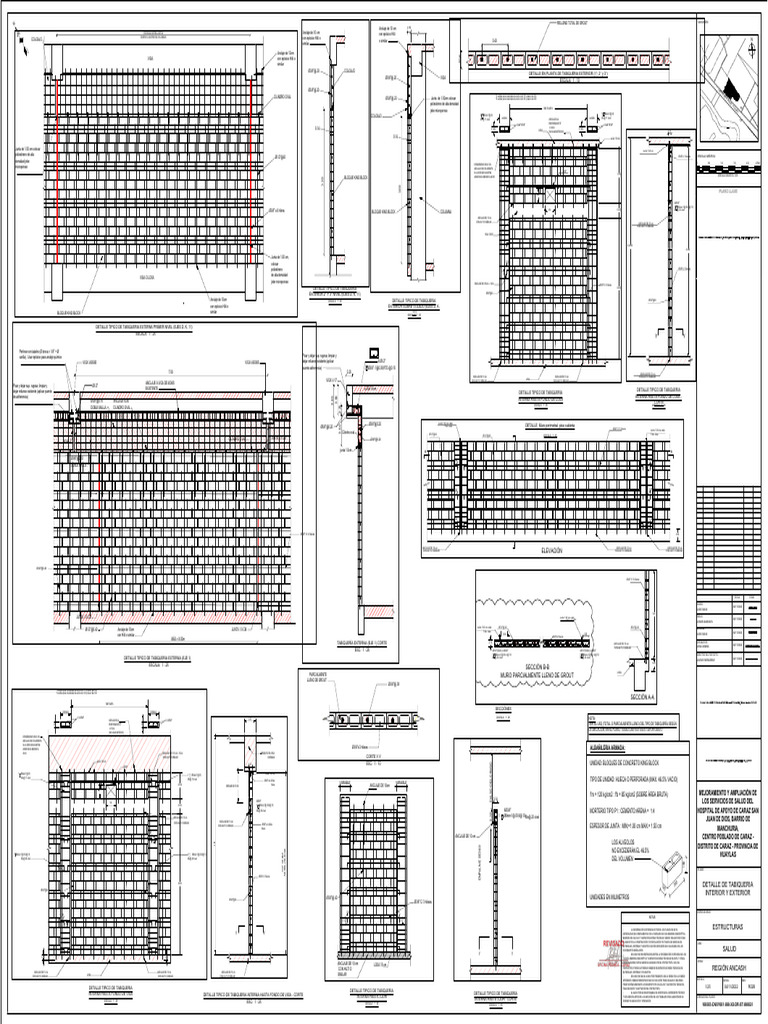 100003-CNSY001-000-XX-DR-ST-000021 Tabiquería Interior y Exterior-Layout1 | PDF