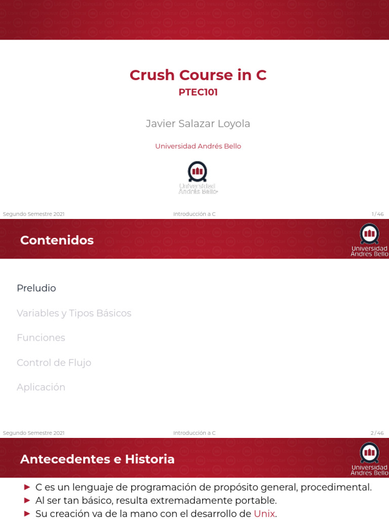 Clase 2 - Basicos de C | PDF | Computadoras