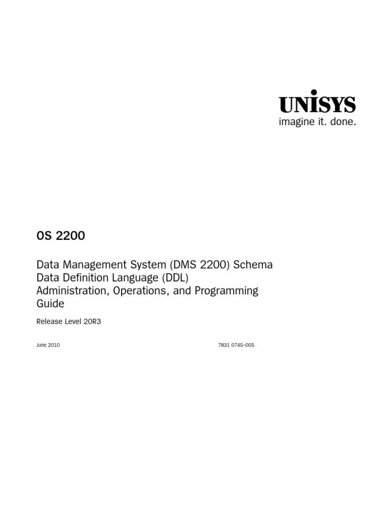 Unisys | PDF | Databases | Database Index