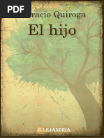 Cuento El Hijo HORACIO QUIROGA | PDF