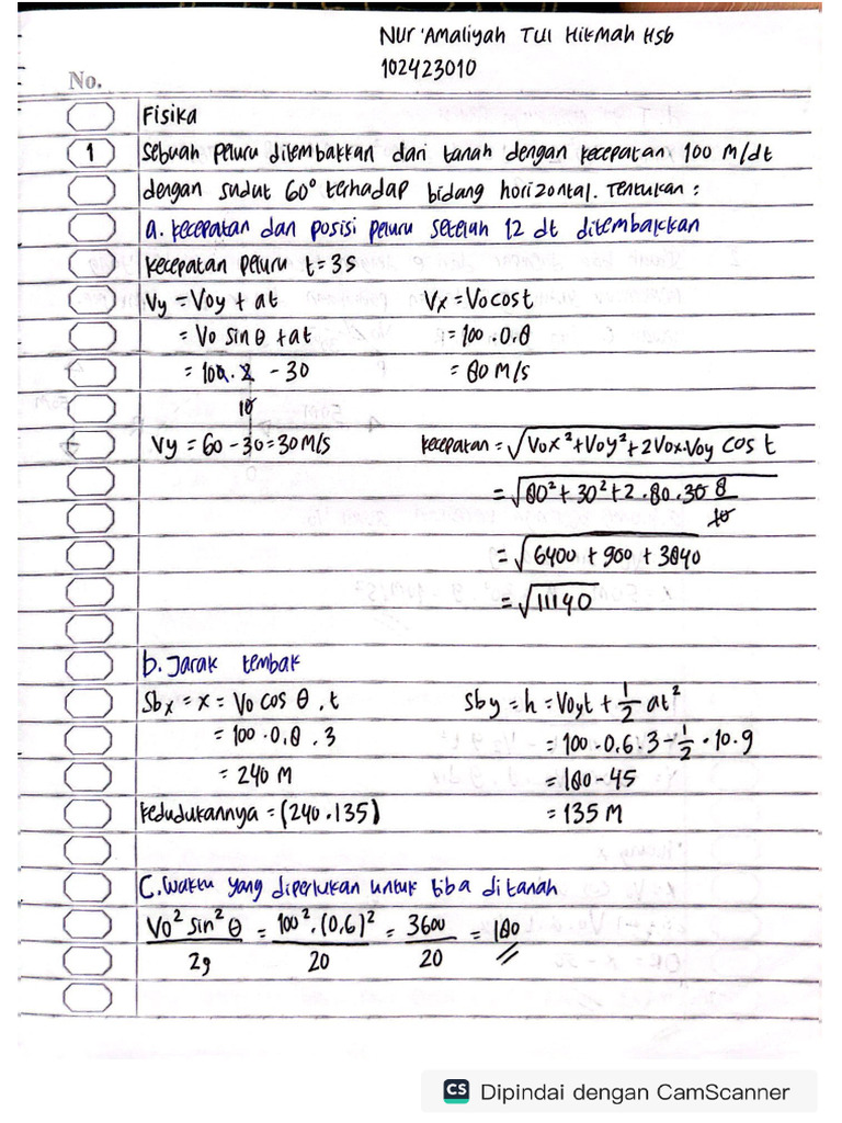 Tugas Fisika Dasar | PDF