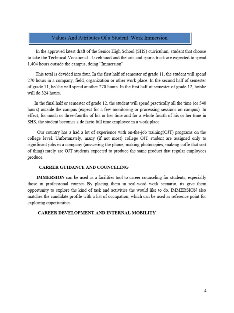 Values and Attributes | PDF | Career & Growth