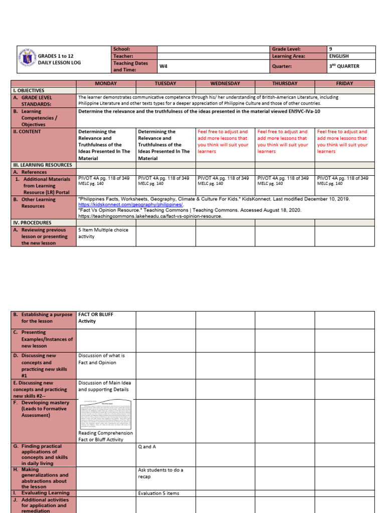 ENGLISH 9 q3 w4 | PDF | Intelligence | Cognitive Science