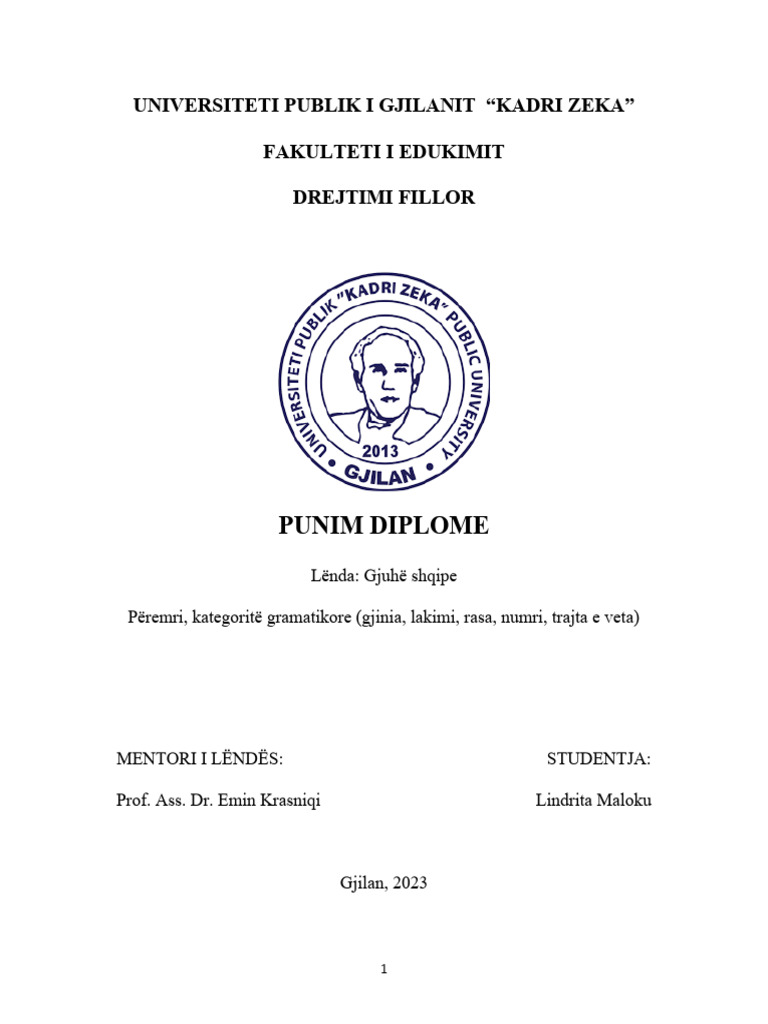 Tema e Diplomes | PDF