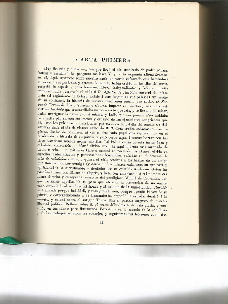03 Carlos María de Bustamante - Cuadro Histórico | PDF