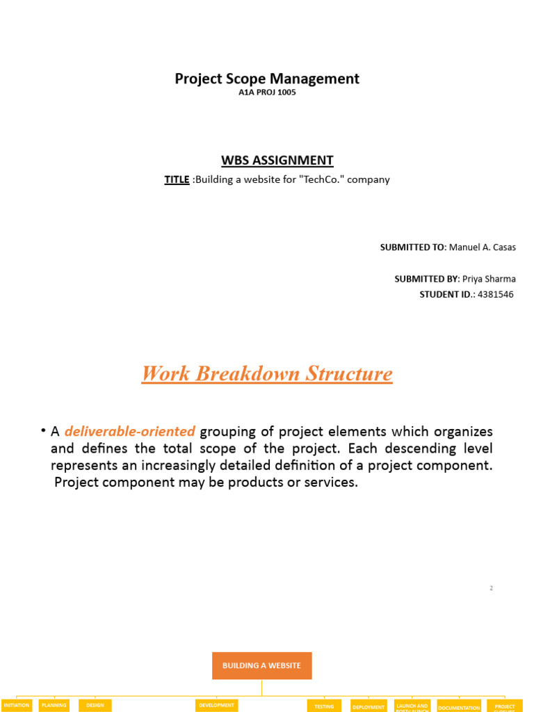 WBS Assignment | PDF | Computer Programming | Computing WBS Assignment | PDF | Computer Programming | Computing