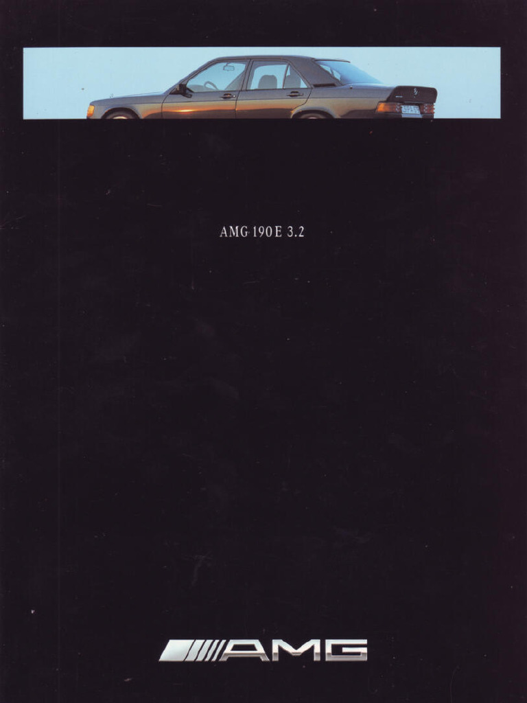 190E AMG Brochure | PDF