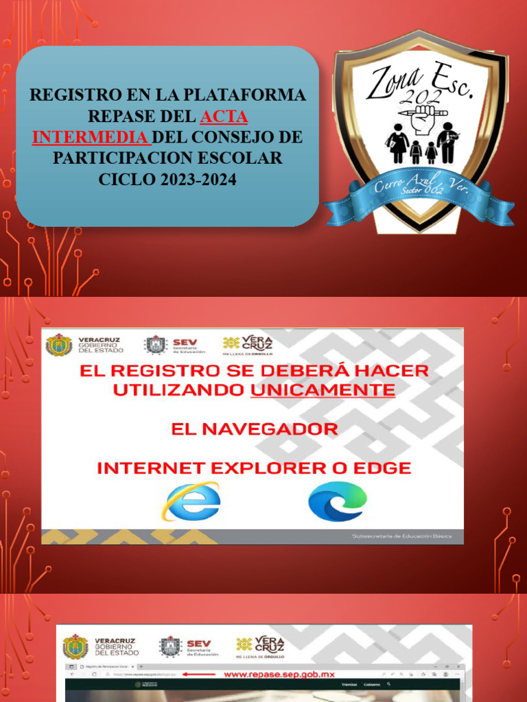 Acta Intermedia de Repase | PDF