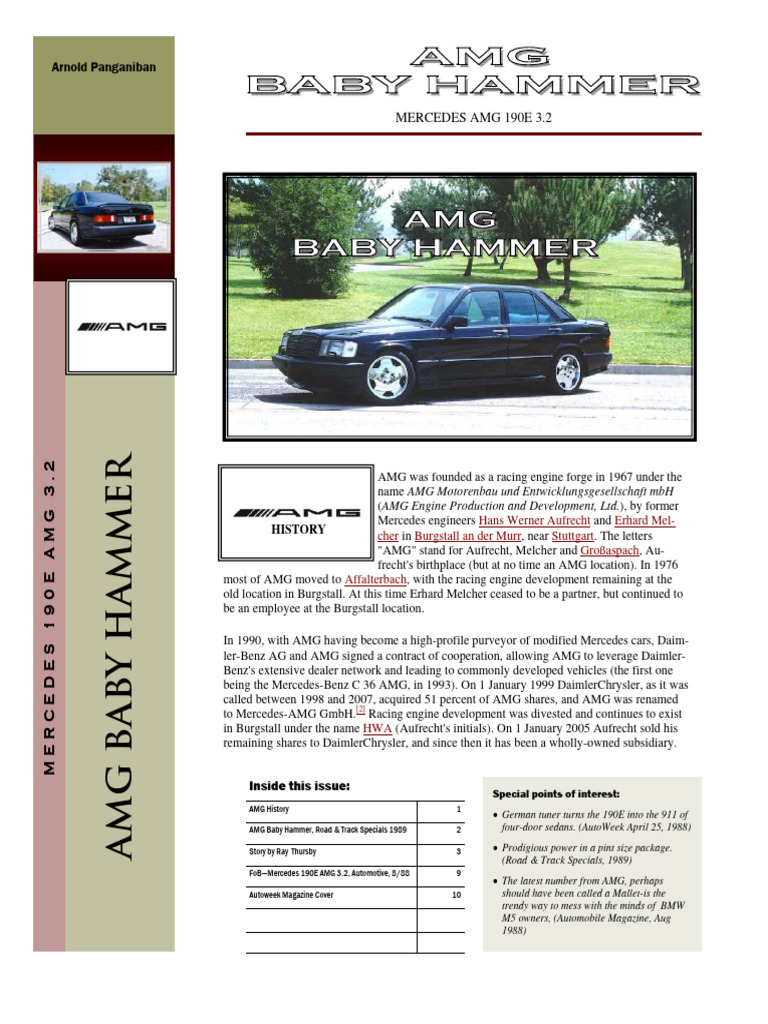190 Amg 23 | PDF