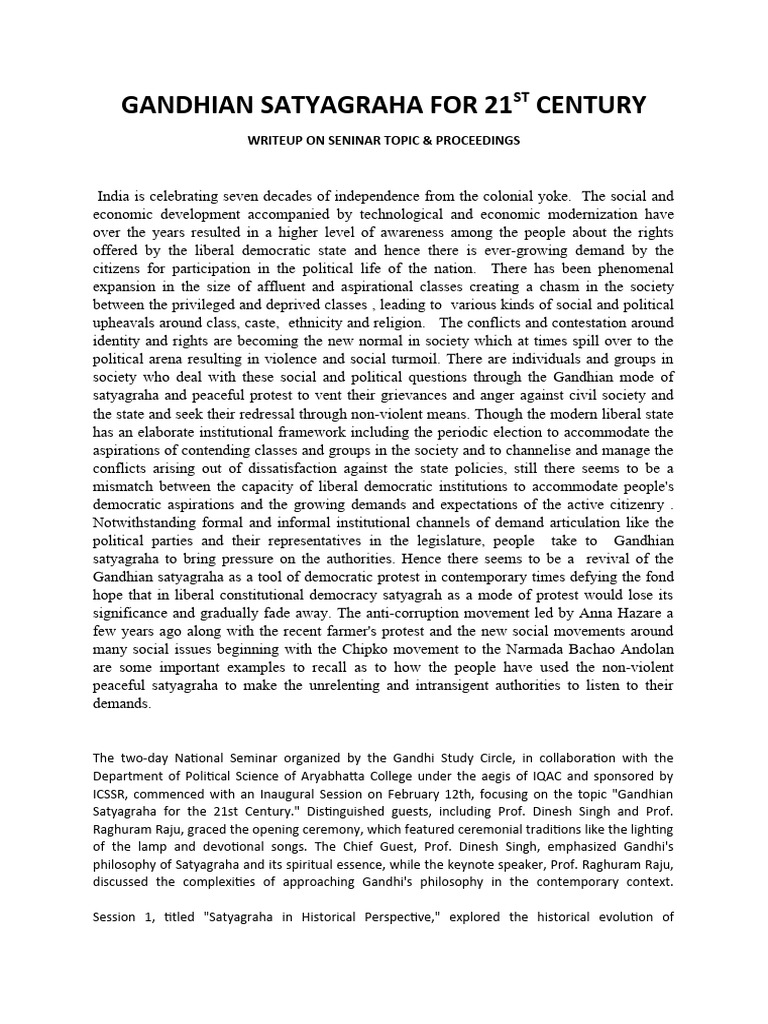 Writeup On Seninar Topic | PDF