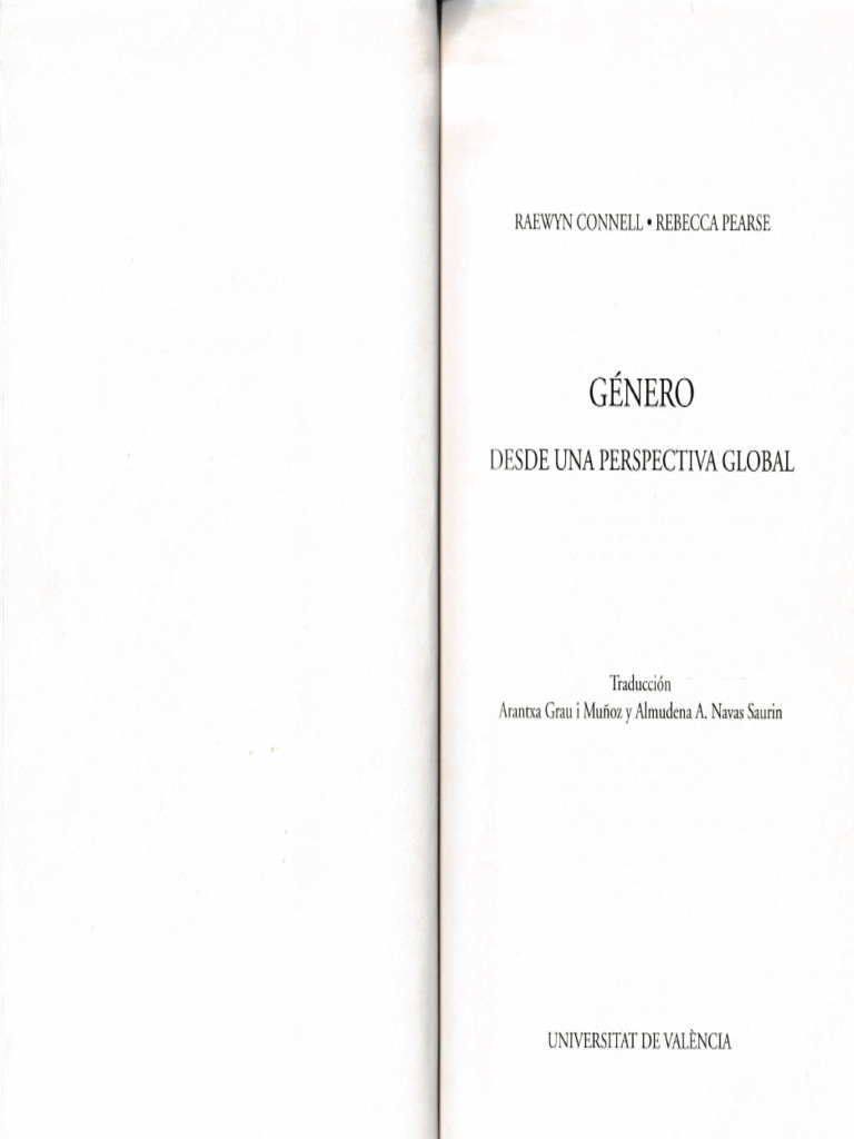 Connell y Pearse - La Cuestión Del Género y La Investigación de Género ...