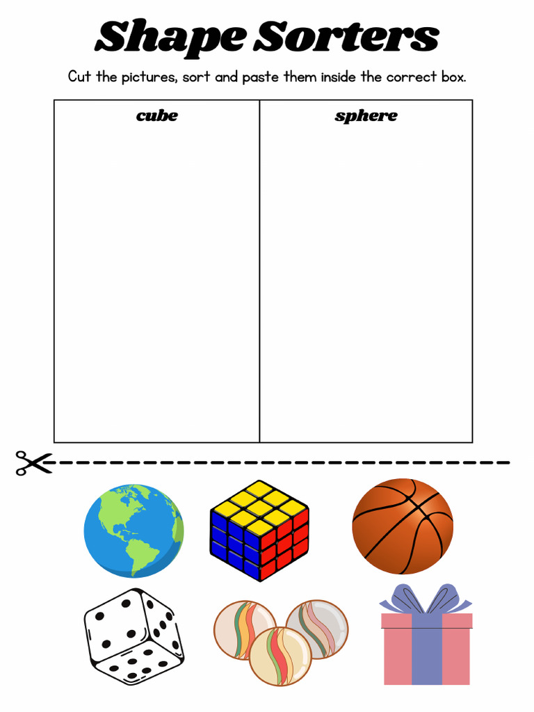 Sorting Shapes | PDF