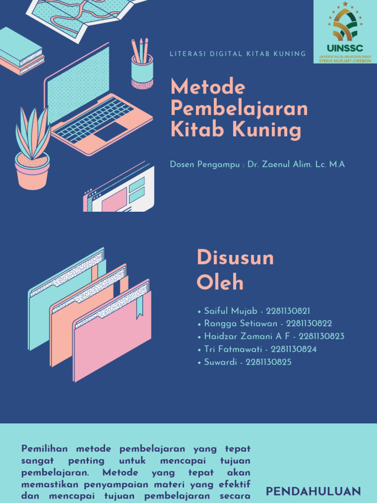 Metode Pembelajaran Kitab Kuning-1 | PDF