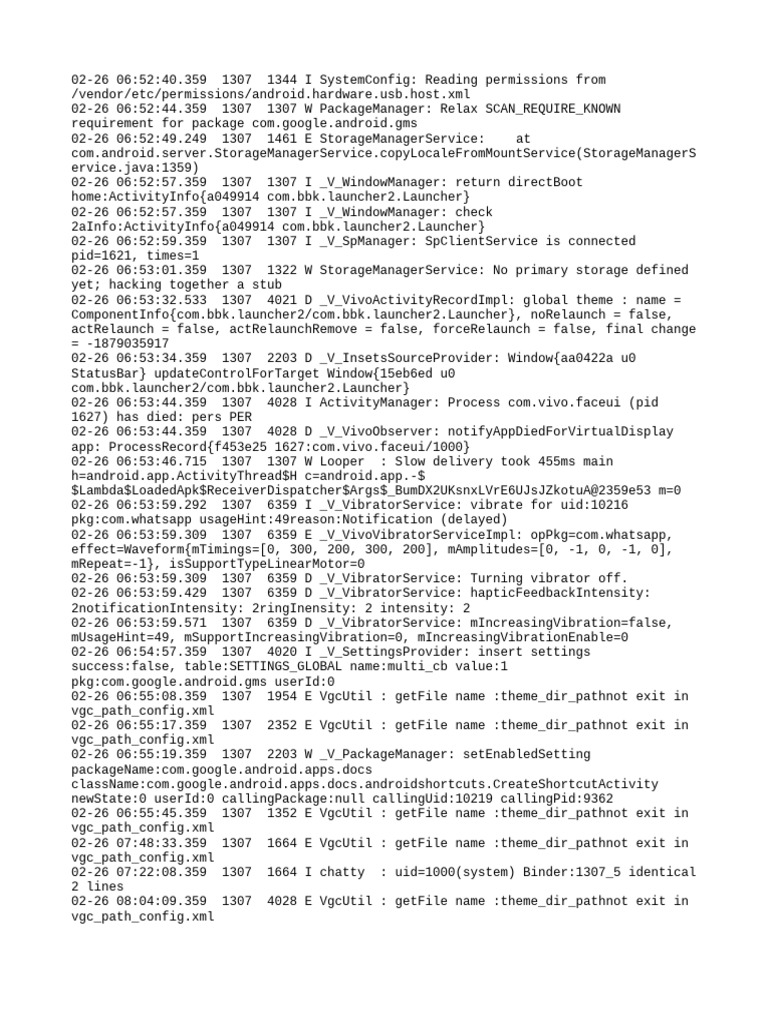Log | Download Free PDF | Software Development | Information Technology