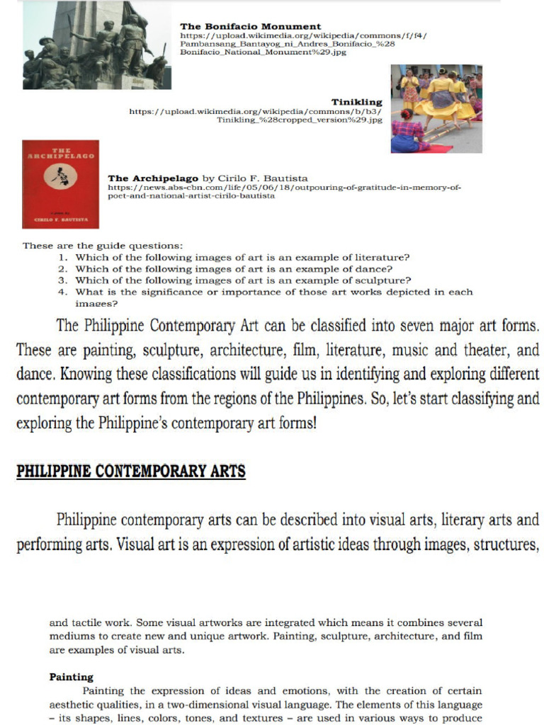 Contempo q1 Week 3 | PDF