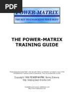 Power Lifting Matrix | PDF | Weight Training | Strength Training