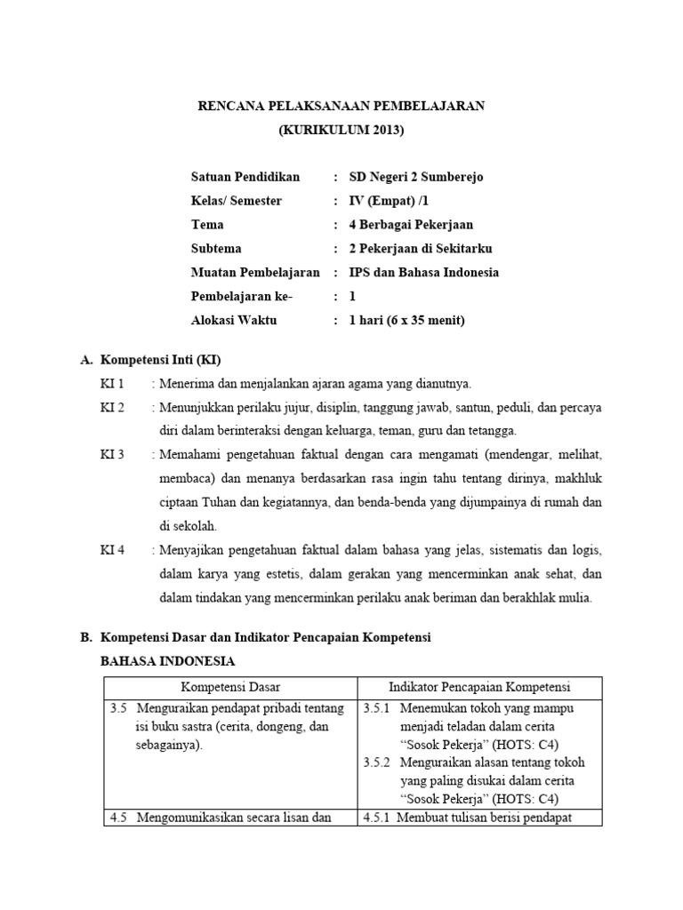 1 RPP - Rodiana Wifia Sari, S.Pd. | PDF