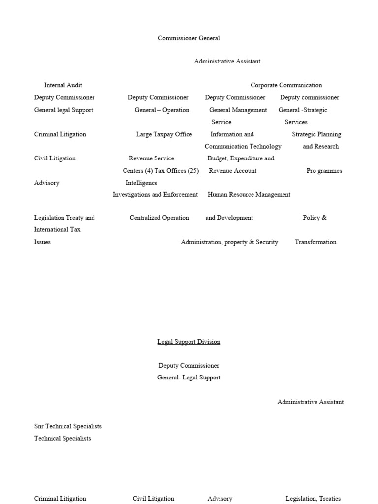 Ciara Noble EDMP Oraganizational Chart 3 | PDF | Taxes | Regulatory ...