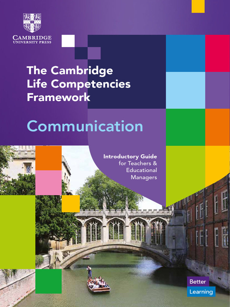 Cambridge Life Competencies Framework Guide | PDF