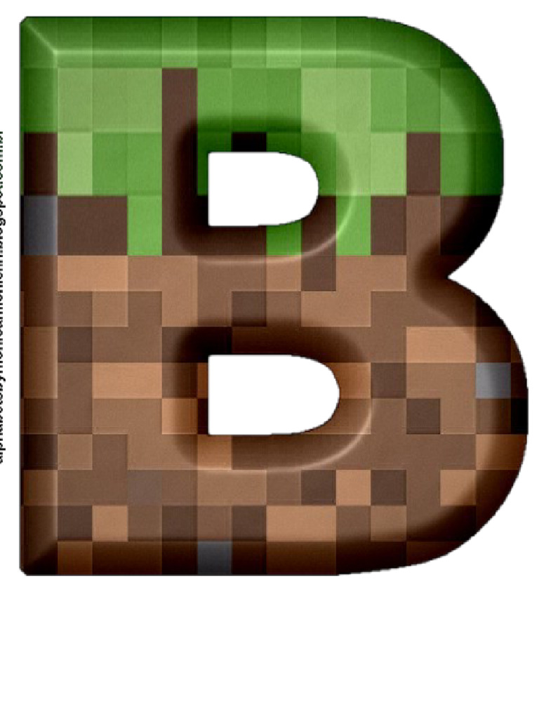 Letras Minecraft | PDF