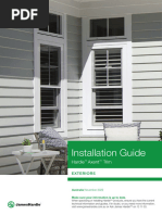 Axon Cladding Installation Guide | PDF | Framing (Construction) | Screw