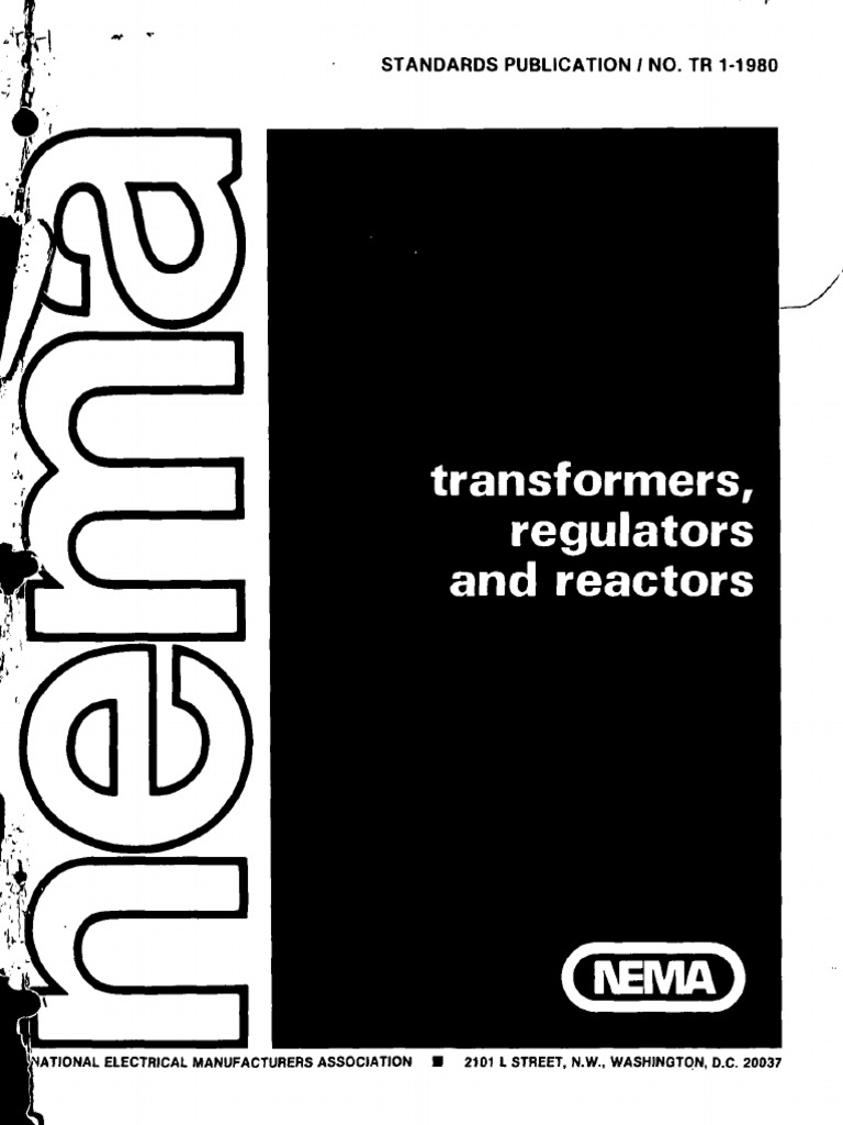 Nema TR1 | PDF