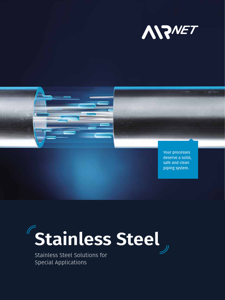 Airnet Stainless Steel Brochure En Pdf Pipe Fluid Conveyance