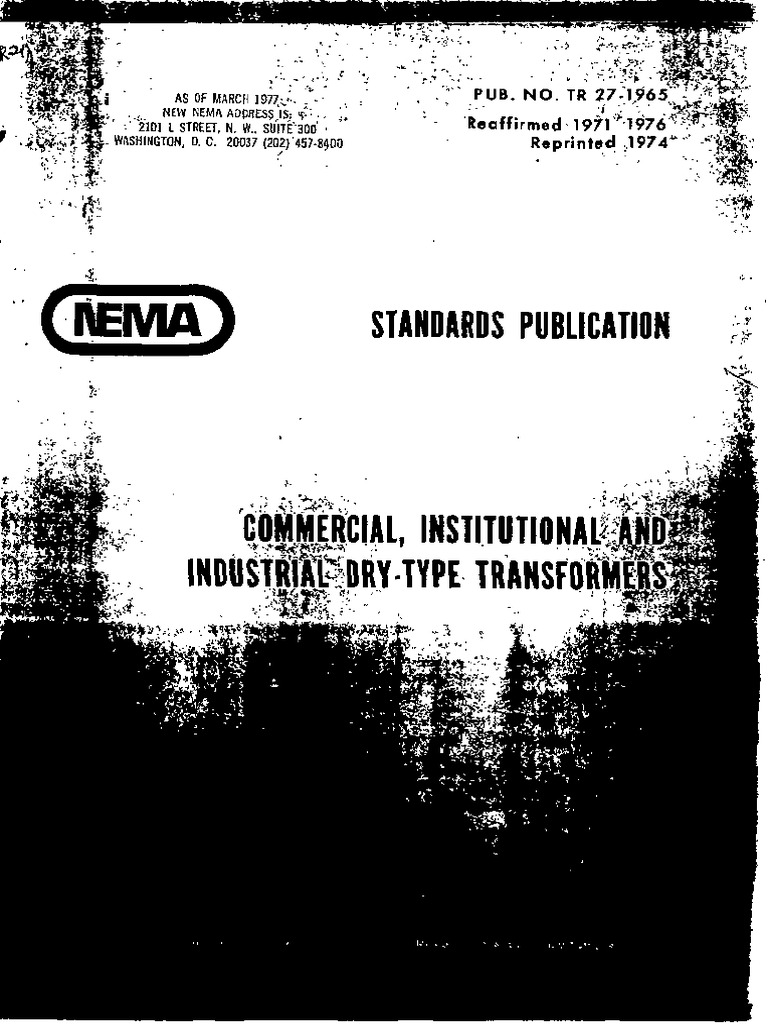 Nema TR27 | PDF