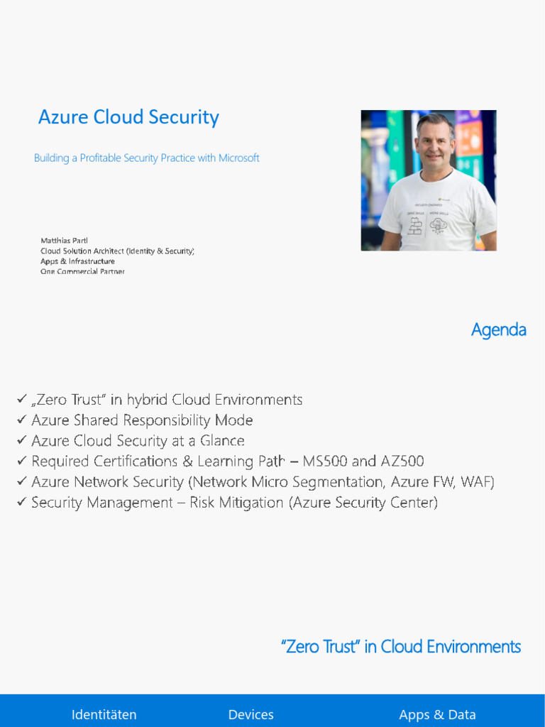 Azure Cloud Security Overview | PDF | Microsoft Azure | Cloud Computing
