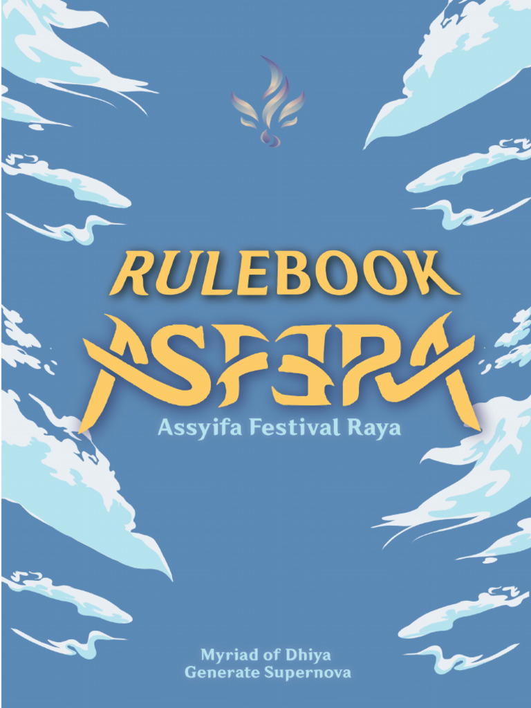 Rulebook Lomba Mock Up T-Shirt Asfera | PDF
