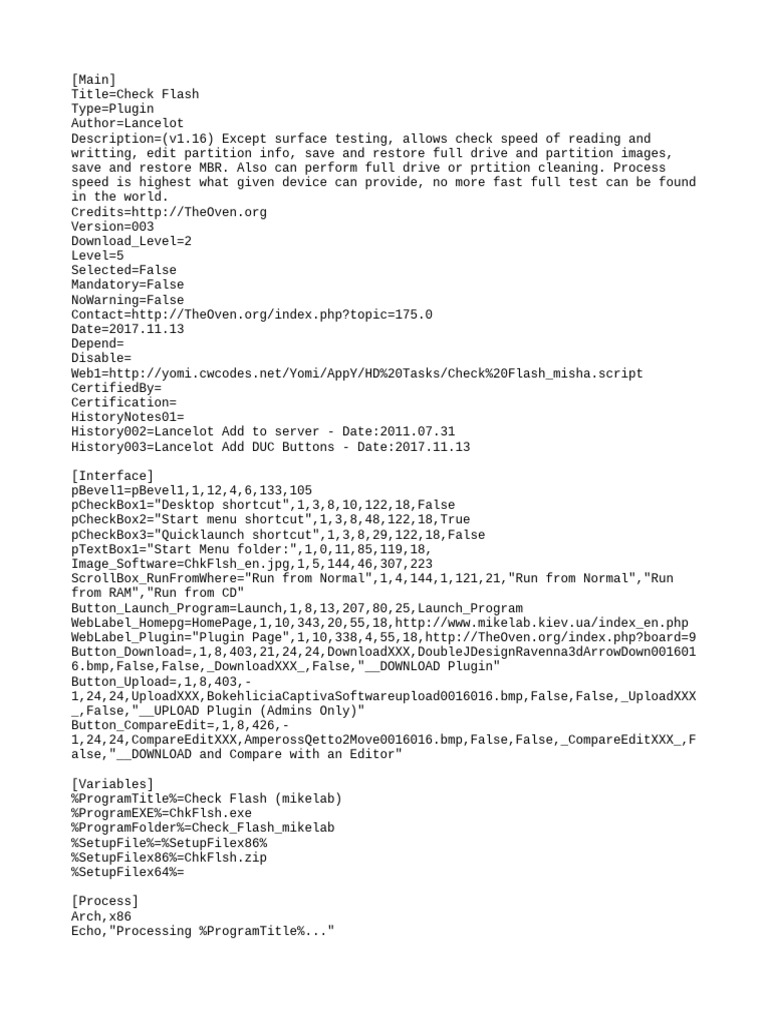 Check Flash Misha - Script | Download Free PDF | Directory (Computing) | Graphical User Interfaces