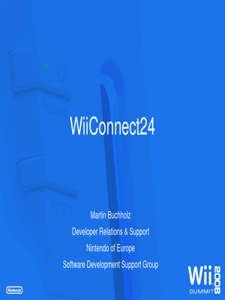 Day1 2 WiiConnect24 | PDF