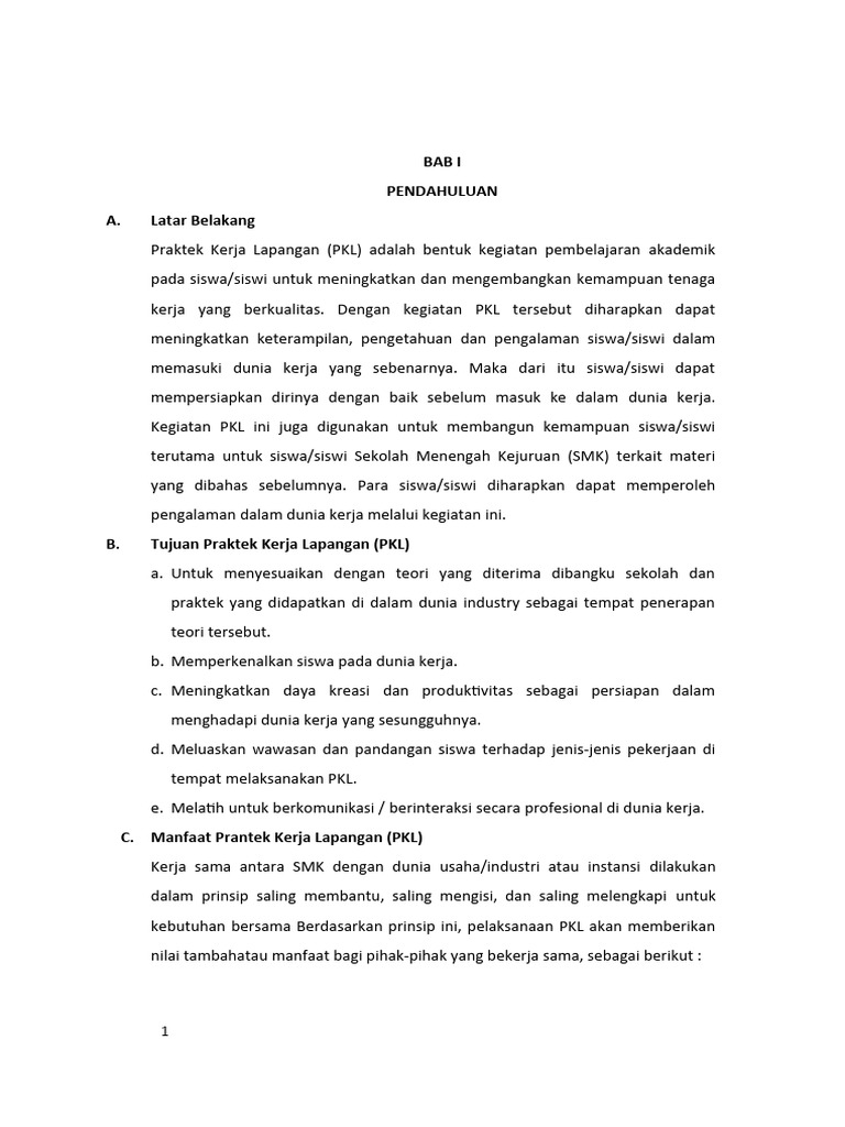 Contoh Isi Proposal | PDF | Bisnis