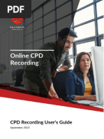 HCPC CPD Profile Template | PDF | Computing