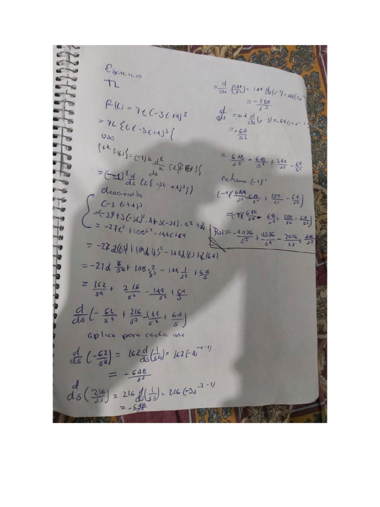 2° Parcial Tarea - 03 Transformadas de Laplace | PDF