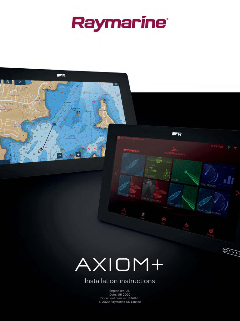 Raymarine Axiom Plus Installation Manual | PDF | Electromagnetic Interference | Electromagnetic ...