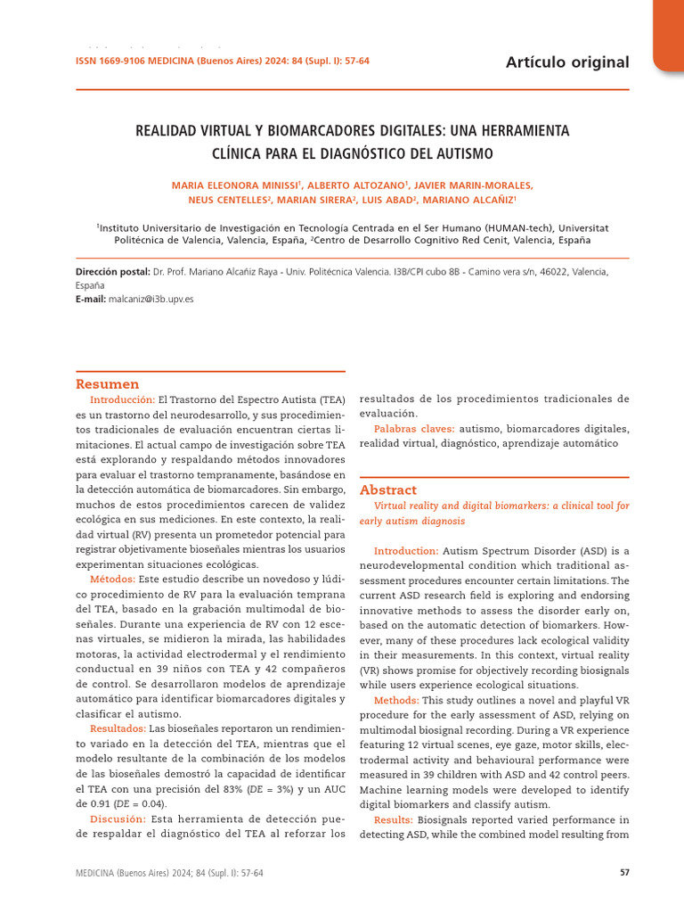 Artículo Original: Resumen | PDF | Validación Cruzada (Estadísticas)