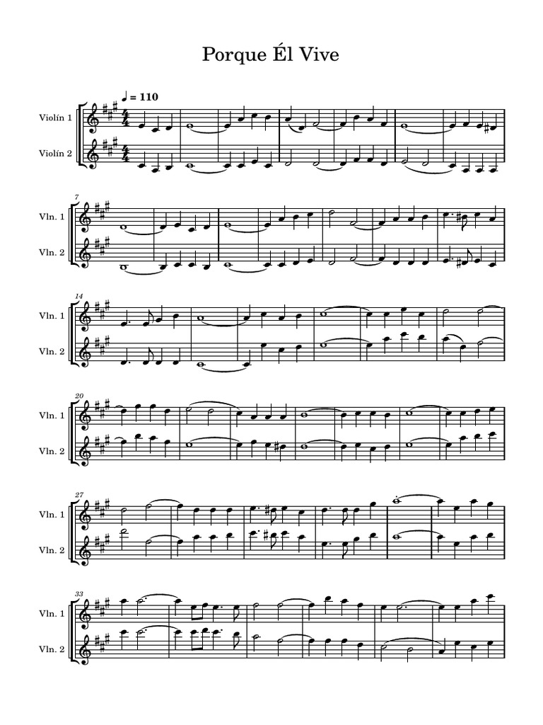 Porque Él Vive | PDF