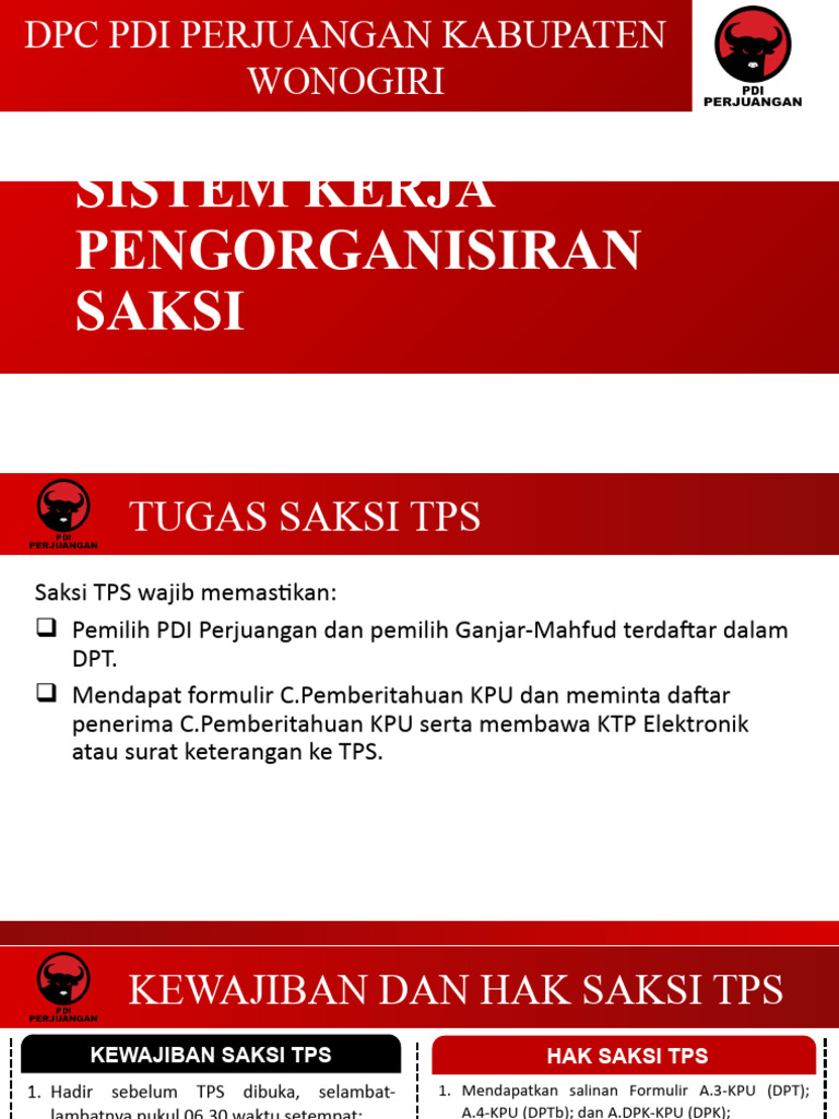 Materi Saksi | PDF