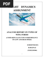 Wing Planform and Position Analysis | PDF | Wing | Aircraft Configurations