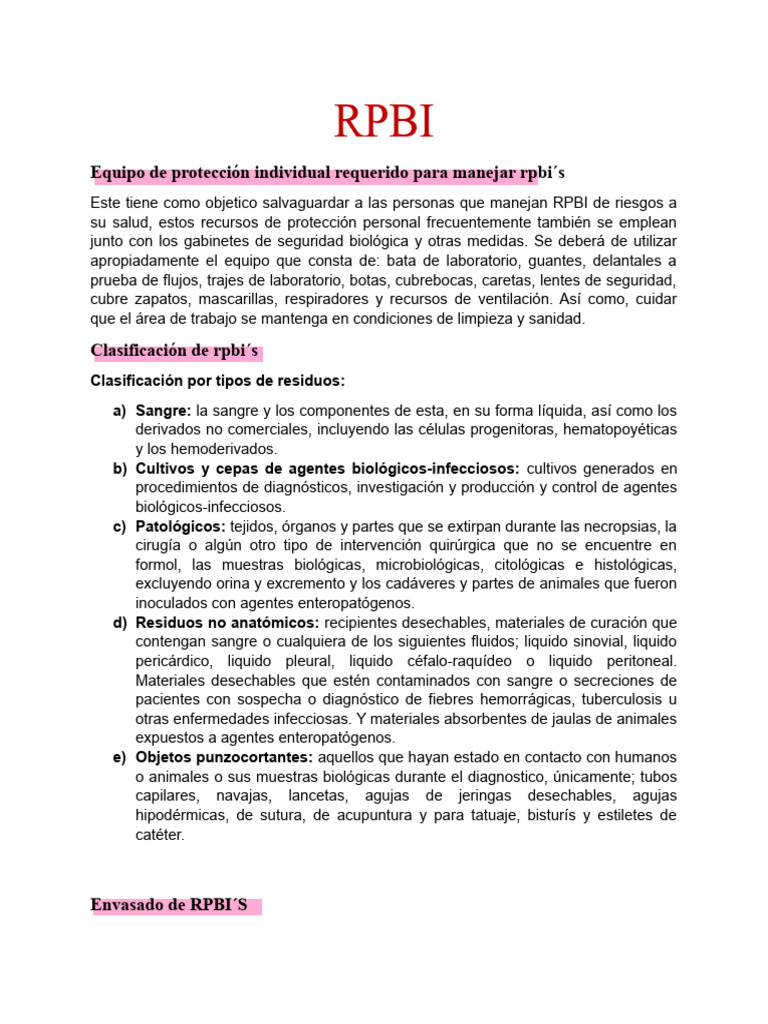 RPBI | PDF