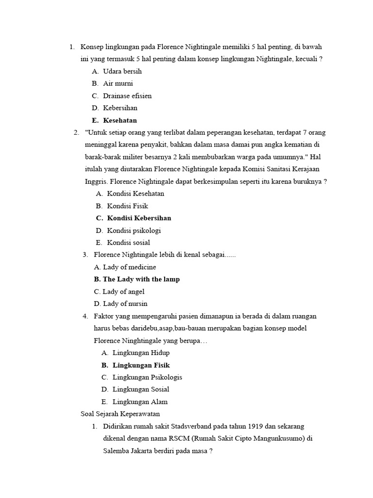Soal Soal Kdk Pdf Kesehatan Holistik Sains Matematika