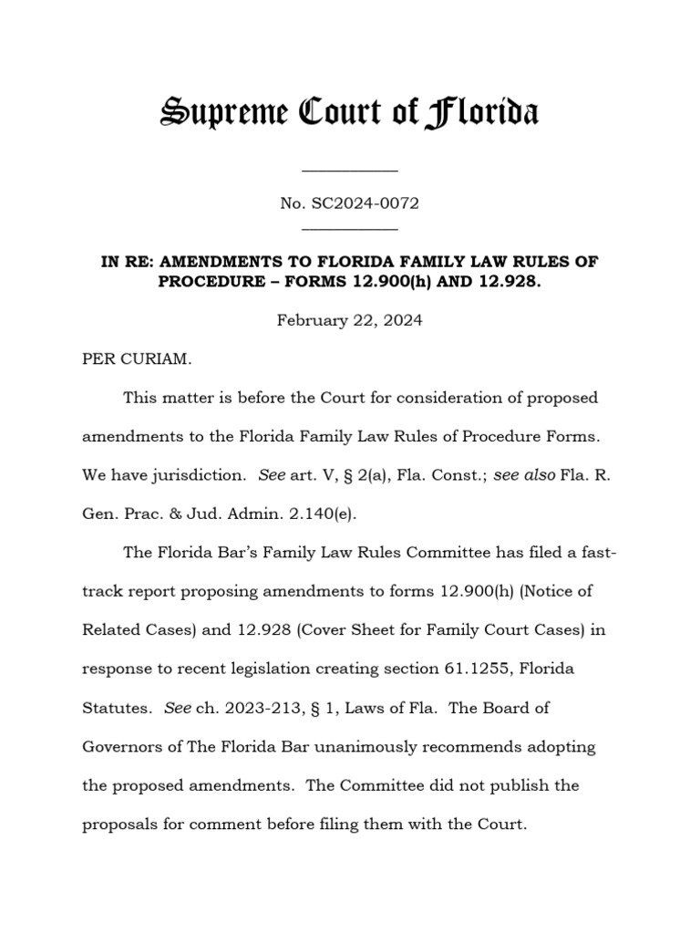 Opinion SC2024-0072 | PDF | Service Of Process | Pleading