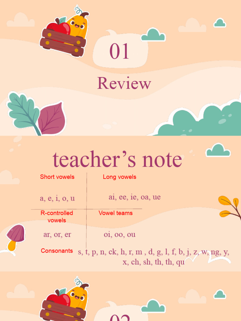 Slide-Lesson 27-Open & Closed Syllable, Split Syllable | PDF | Syllable | Consonant